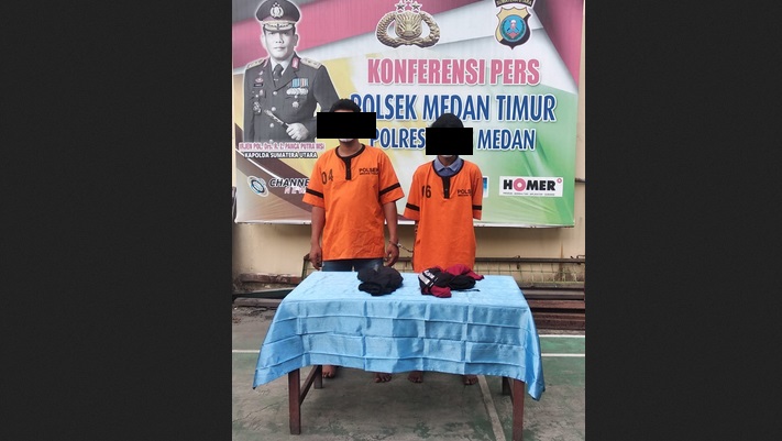 20 Kali Beraksi 2 Spesialis Curanmor Di Medan Ditangkap