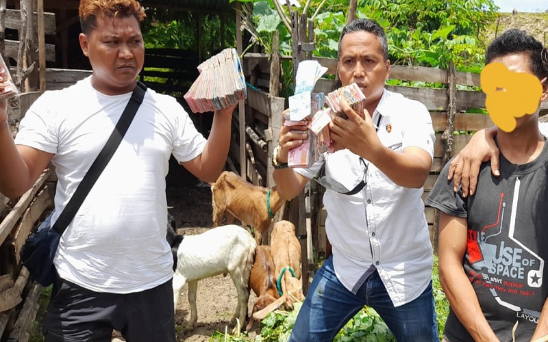 Bobol Gudang, Mantan Karyawan Ini Kubur Uang Rp433 Juta Hasil Curian Dekat Kandang Kambing