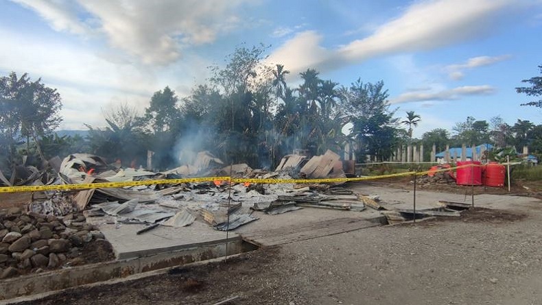 Gudang Sembako di Mamberamo Raya Ludes Terbakar, Kerugian Capai Rp3 Miliar