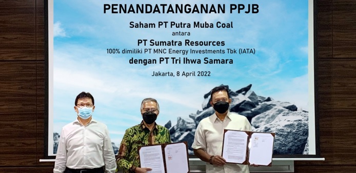 IATA Resmi Miliki 100 Persen Saham Putra Muba Coal IATA Resmi Miliki 100 Persen Saham Putra Muba Coal