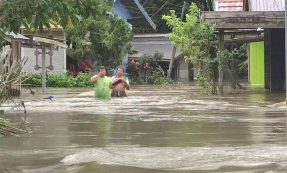 Diguyur Hujan Deras, 31 Desa di Barito Timur Terendam Banjir