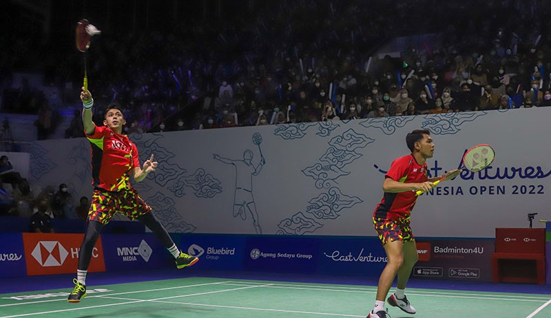 Hasil Indonesia Open 2022: Fajar/Rian Kalah, Wakil Merah Putih Tak Tersisa