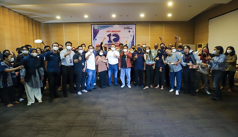 Syukuran HUT ke-10 Sindonews.com