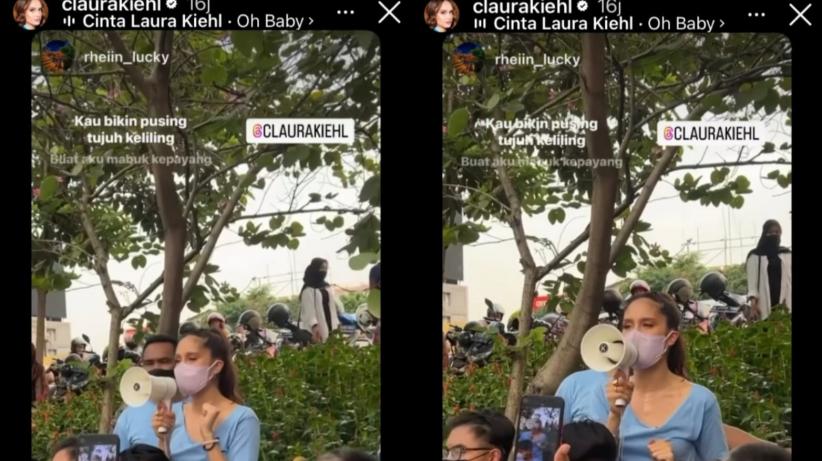 Pungut Sampah di Area Citayam Fashion Week, Aksi Cinta Laura Dipuji Netizen: Ini Berkelas