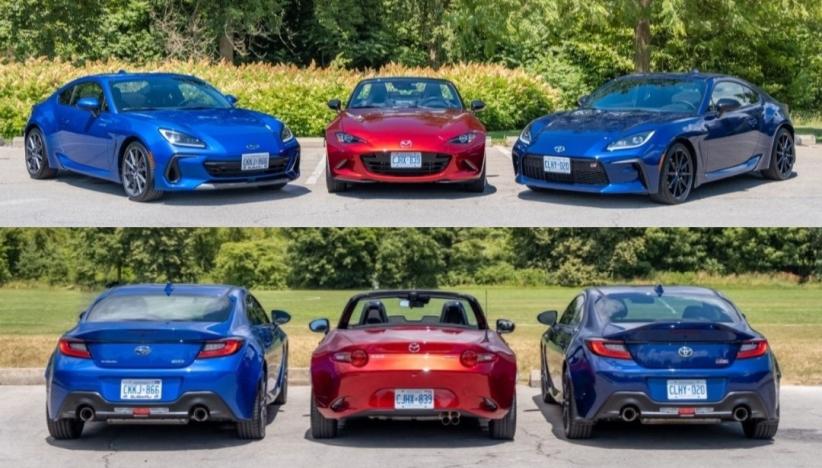 3 Sportcar Incaran Kolektor: Toyota GR86 Vs Subaru BRZ Vs Mazda MX-5, Mana Paling Keren?