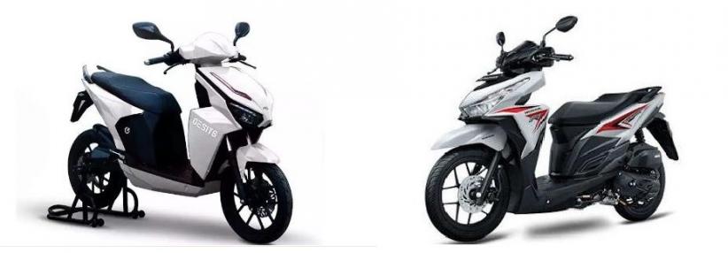 Perbandingan Motor Listrik Versus Skutik Bensin, Harga Lebih Murah Tak ...