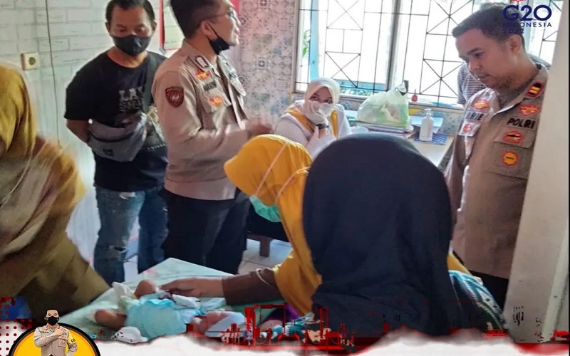 Heboh Bayi Masih Hidup Dibuang di Warung Warga Banjar