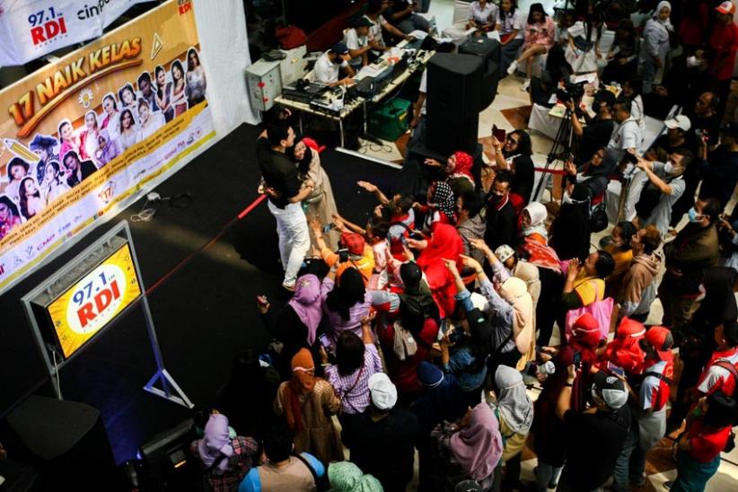 Potret Keseruan HUT ke-17 Radio RDI di Tamini Square