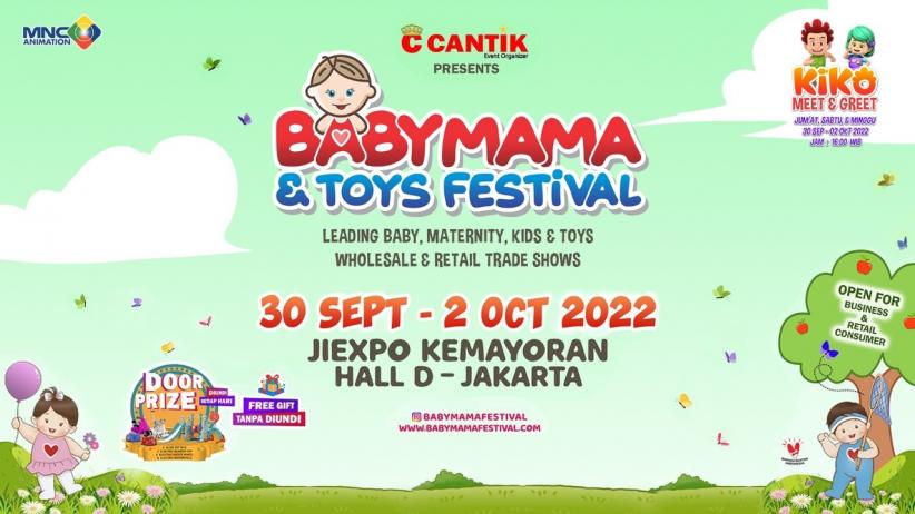 Mau Seru-Seruan Bareng Kiko dan Bima S? Yuk Ketemu Langsung di Baby Mama & Toys Festival 2022!
