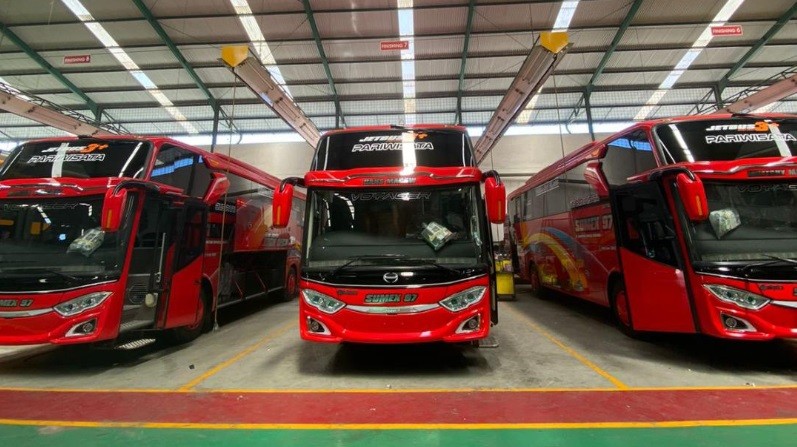Tambah Armada, PO Bus Sumatera Ini Gunakan Sasis Baru Hino R260
