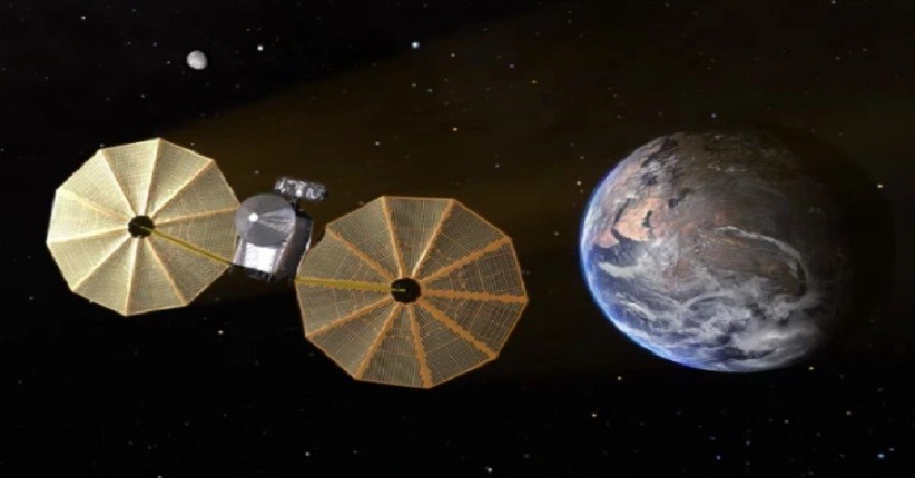 Bantu Perjalanan, Pesawat Luar Angkasa Lucy Terbang Dekat Bumi