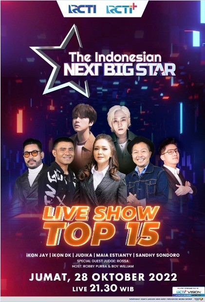 Live Show Perdana The Indonesian Next Big Star di RCTI