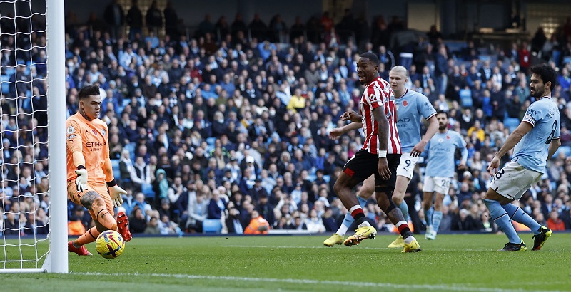 Hasil Man City Vs Brentford: Ivan Toney Bikin Gol Menyakitkan, The Citizen Keok di Kandang