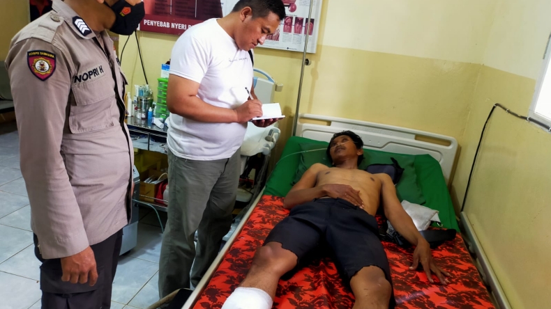 Pulang dari Tanam Singkong, Warga Way Kanan Pincang Ditembak OTK