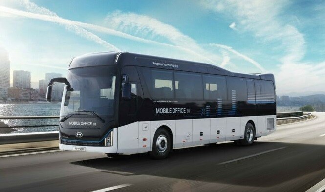 Intip Bus Canggih Hyundai Universe, Super Mewah Jadi Kantor Berjalan