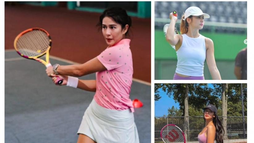 Intip 5 Gaya Cantik Artis saat Main Tenis, Nomor 3 Dijuluki Hot Mom Bodynya seperti Gadis