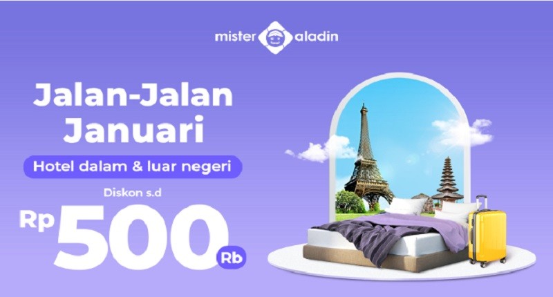 Awal Tahun Enaknya Nginep di Hotel, Mumpung Ada Diskon s.d Rp500.000!