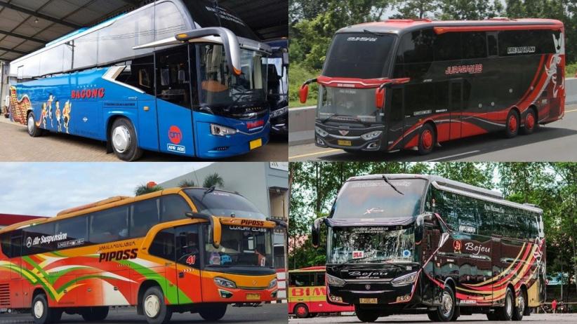 5 PO Bus di Indonesia Memiliki Nama Unik, Ada PO Assalamualaikum