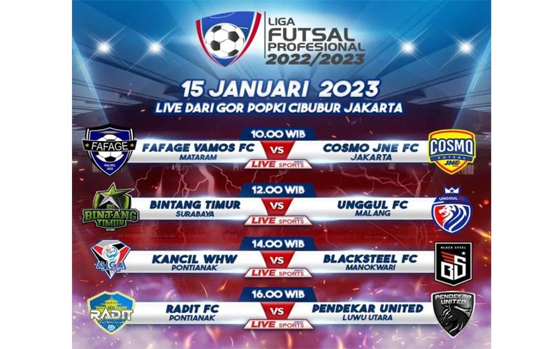 Liga Futsal Profesional Hari Ini: Ada 4 Duel Sengit, Ricardinho Unjuk Gigi