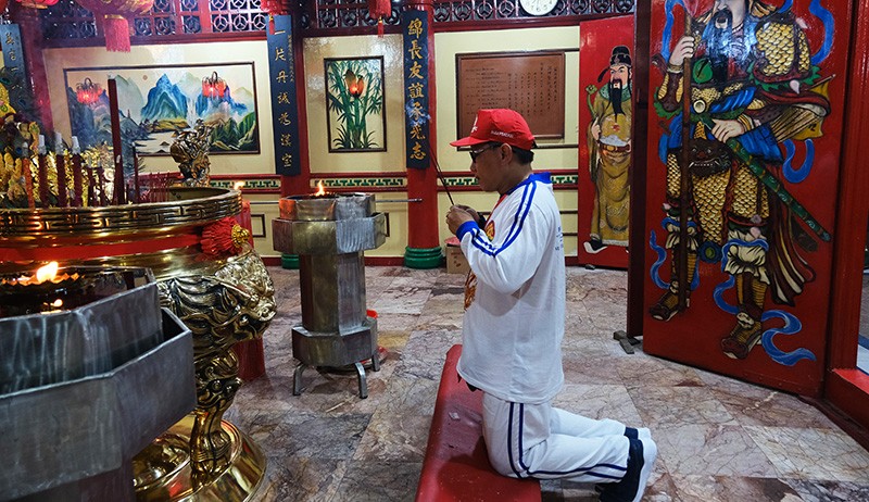 Sembahyang Jelang Perayaan Cap Go Meh di Pontianak Sembahyang Jelang Perayaan Cap Go Meh di Pontianak