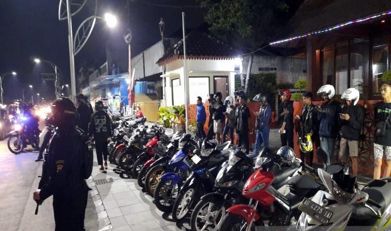 Polresta Solo Kembali Sita 324 Motor Knalpot Brong saat Razia di 7 Titik