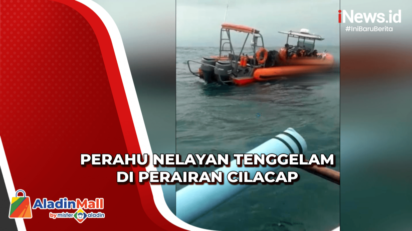 Perahu Nelayan di Polewali Mandar Tenggelam Akibat Diterjang Gelombang Pasang