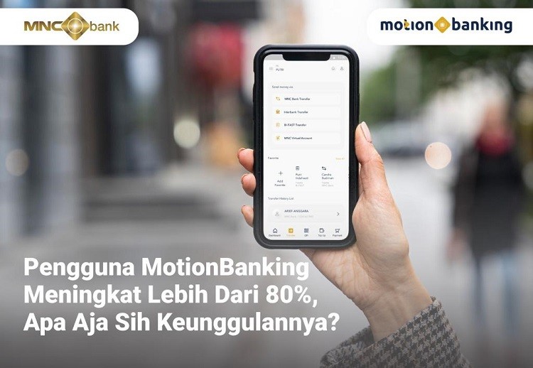 Pengguna MotionBanking Meningkat Lebih Dari 80 Persen, Apa Keunggulannya?