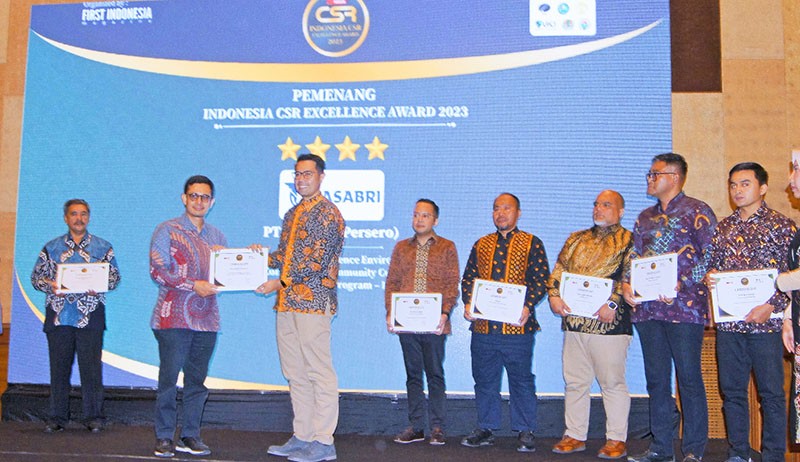 ASABRI Raih 3 Penghargaan Indonesia CSR Exellence Award 2023
