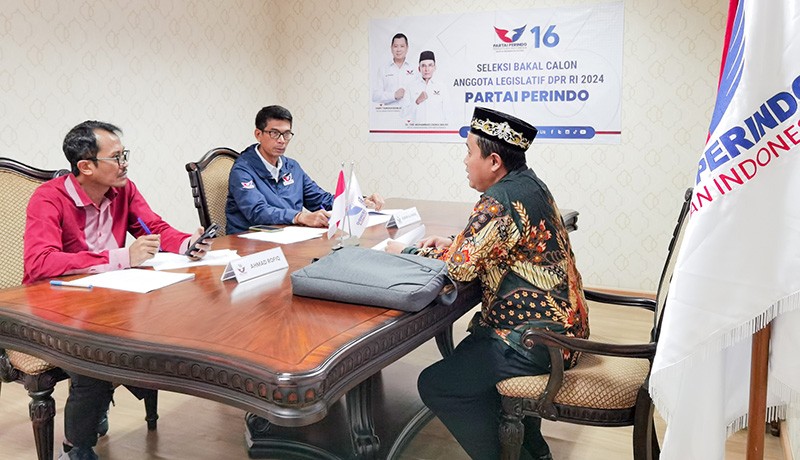 Suasana Wawancara Bacaleg Partai Perindo Suasana Wawancara Bacaleg Partai Perindo