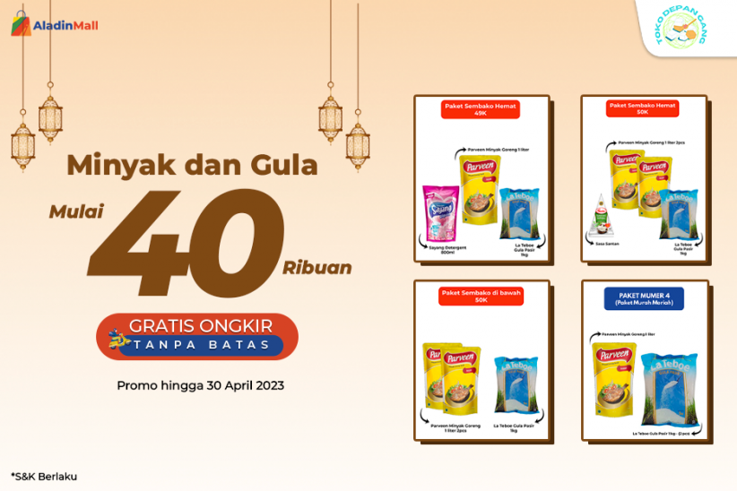Beli Paket Sembako Buat Lebaran Sekarang Yuk, Mumpung Ada Diskon ...