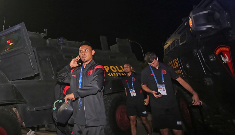 Pemain Persija Jakarta Diangkut Baracuda Pemain Persija Jakarta Diangkut Baracuda