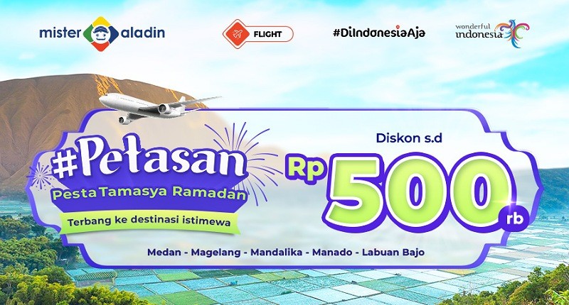 Terbang ke Destinasi Prioritas Bisa Dapat Diskon s.d Rp500.000 Lho! Simak Caranya