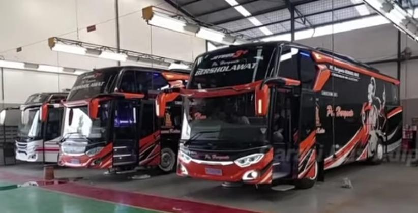 Tak Mau Kalah dengan Rian Mahendra, PO Haryato Rilis 2 Bus Mercy Baru ...