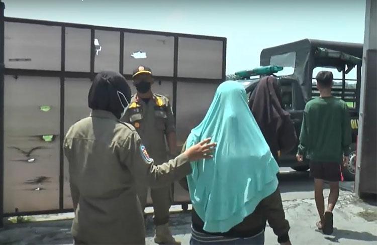 Razia Prostitusi di Sekitar Candi Prambanan, Satpol PP Klaten Amankan 8 Pasangan Mesum