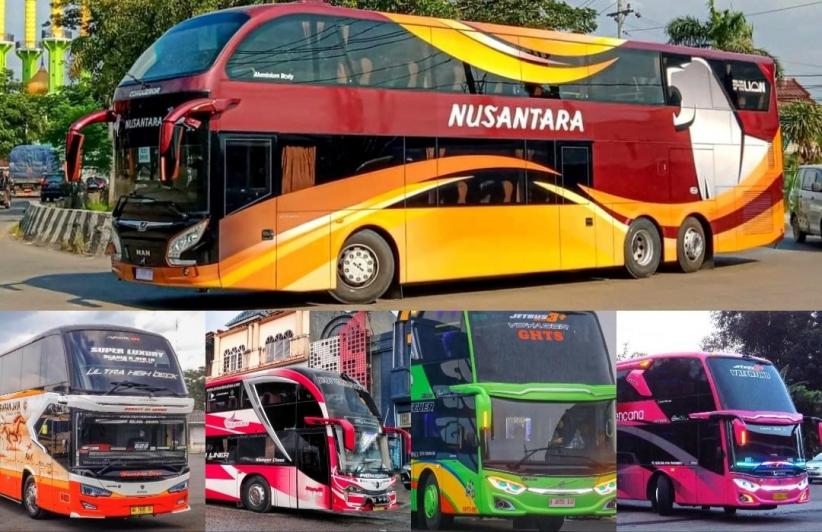 Deretan Bus Double Decker Termewah Layani Penumpang Lebaran, Terbanyak ...