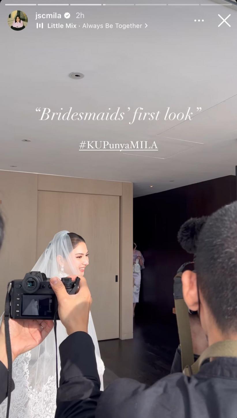 Intip Potret Cantik Jessica Mila sebelum Pemberkatan Nikah, Nomor 5 Ditatap Penuh Cinta oleh Suami