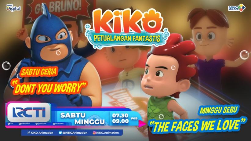 Jangan Lewatkan Minggu Seru Bersama Kiko, Saksikan Episode The Faces We Love di RCTI