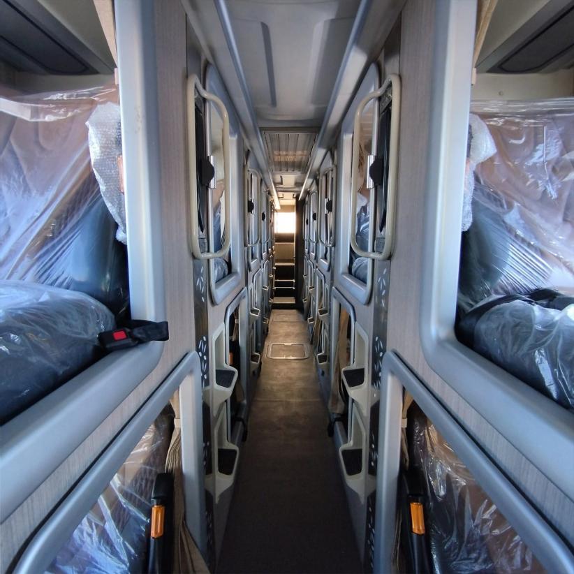 Intip Bus Sleeper Mewah Jakarta-Medan, Rebahan 3 Hari Harga Tiket ...