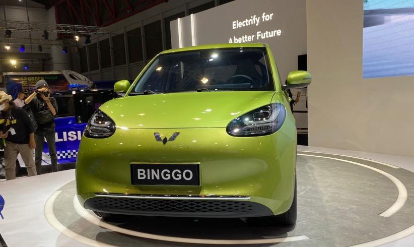 Mobil Listrik Wuling Binggo Tebar Pesona di PEVS 2023, Begini Penampakannya