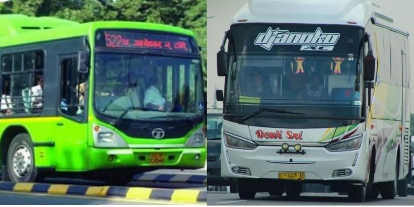 Intip Perbandingan Bus Indonesia dan India, Mulai dari Bodi hingga ...