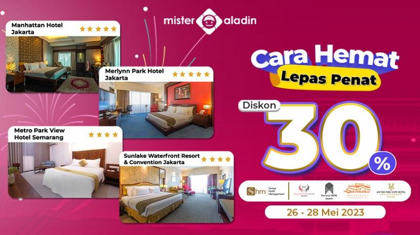 Cuma 3 Hari, Bisa Nginep di Hotel Mewah Diskon 30%! Buruan Cek