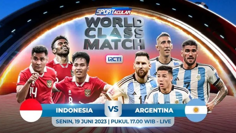 Link Live Streaming Indonesia Vs Argentina Main Malam Ini Di Rcti