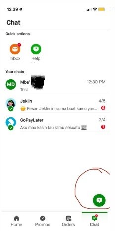 Cara Chat dari Aplikasi Gojek, yang Gak Banyak Diketahui Orang!