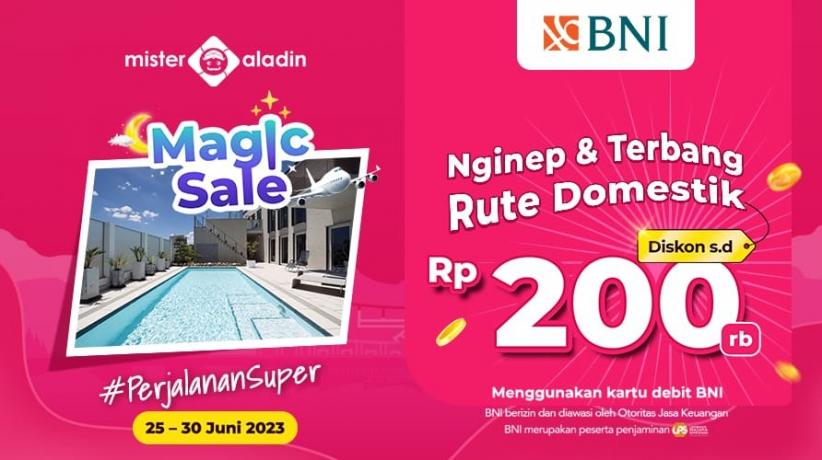 Selepas Gajian Waktunya Liburan Mumpung Ada Diskon sampai Rp200 Ribu di Mister Aladin!