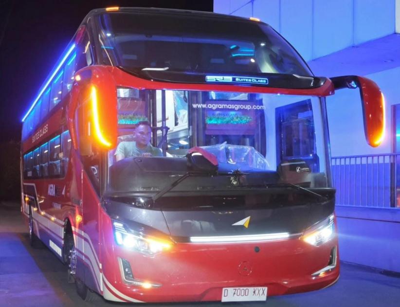 Agra Mas Luncurkan Sleeper Bus Baru Garapan Karoseri Laksana, Intip ...