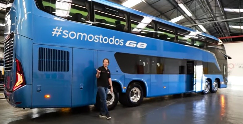 Mengintip Bus Super Mewah Marcopolo asal Brasil, Bisa Dicontek Karoseri ...