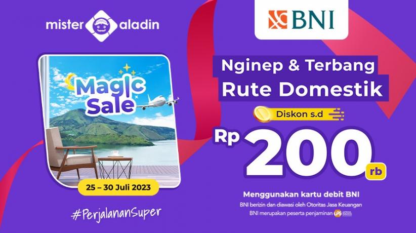 Cuma 3 Hari! Kejar Diskon 30% Buat Nginep di Hotel Mewah dari Mister Aladin!