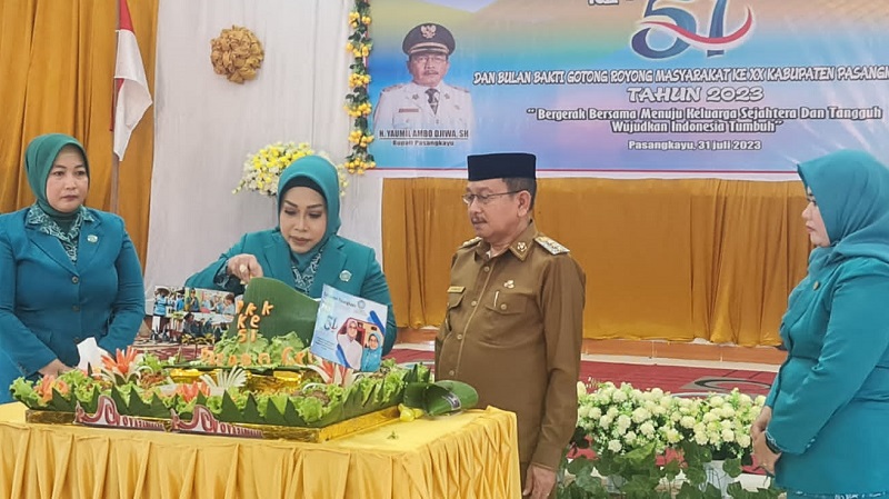 Hadiri Puncak Peringatan HKG PKK ke-51, Bupati Pasangkayu: PKK Mitra ... Hadiri Puncak Peringatan HKG PKK ke-51, Bupati Pasangkayu: PKK Mitra ...