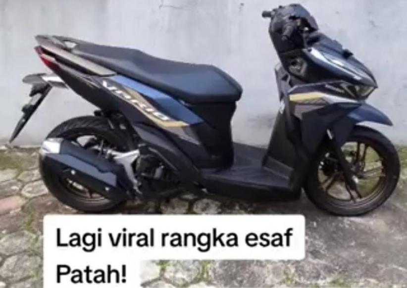 Viral Rangka Skutik Honda Keropos sampai Patah, Begini Kata AHM