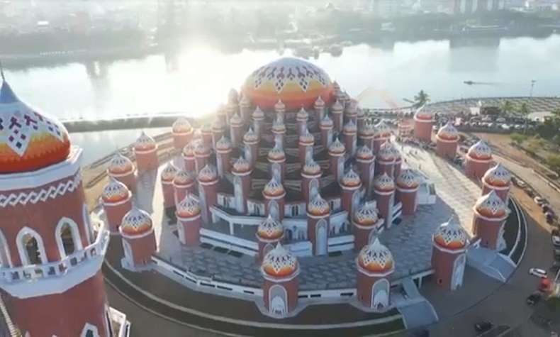 Masjid Kubah 99 Asmaul Husna Makassar Diresmikan Gubernur Jangan